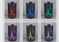 China Creative Tower Fireworks Aromatherapy Humidifier 7 Color Lamp Home Aromatherapy Machine Timing Atomization for sale