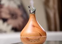 China 300ml Wood Grain Aromatherapy Essential Oils Aroma Diffuser Mist Humidifier for sale