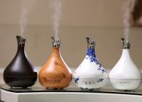 China 300ml Wood Grain Aromatherapy Essential Oils Aroma Diffuser Mist Humidifier for sale