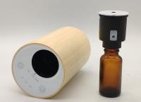 China 2000mah Lithium Battery USB Charging Car Aroma Diffuser Portable Bamboo Wood Car Diffuser for sale