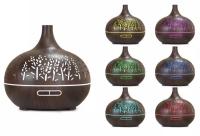 China 400ML Home Wood Base Electronic Aroma Scent Diffuser Humidifier Machine for sale