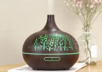 China 400ML Home Wood Base Electronic Aroma Scent Diffuser Humidifier Machine for sale