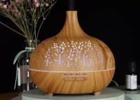 China 400ML Home Wood Base Electronic Aroma Scent Diffuser Humidifier Machine for sale