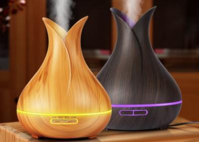 China Wood Grain Ultrasonic Aromatherapy Machine Home Air Purifier Home Appliances for sale