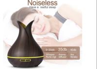 China Wood Grain Ultrasonic Aromatherapy Machine Home Air Purifier Home Appliances for sale