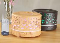 China 500ml Wood Grain Aromatherapy Machine Ultrasonic Aromatherapy Machine Humidifier for sale