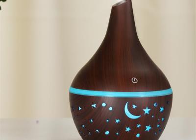China 300ml Mini USB Diffuser Wood Grain Air Humidifier Aromaterapia Essential Oil Diffuser for sale