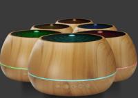 China 1000ML Home Wood Portable Mist Lantern Led Light Silent Aromatherapy Machine for sale