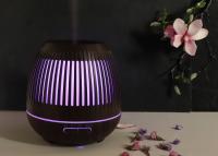 China 400ml WIFI Air Aromatherapy Machine Essential Oil Wood Grain Cold Fog Humidifier for sale