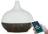 China 400ml Ultrasonic Home Phone App Automatic Shut Off Fragrant Oils Diffuser for sale