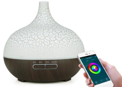 China 400ml Ultrasonic Home Phone App Automatic Shut Off Fragrant Oils Diffuser for sale
