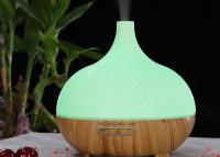 China 400Ml Ultrasonic Cool Mist Humidifier Electric Aroma Diffuser With 7 Led Color Crack Aroma Diffuser for sale