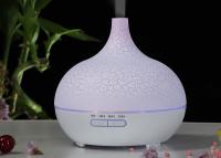 China 400Ml Ultrasonic Cool Mist Humidifier Electric Aroma Diffuser With 7 Led Color Crack Aroma Diffuser for sale