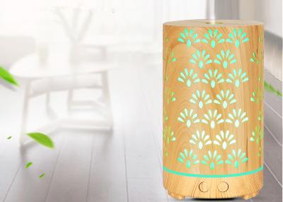 China 200ml Customized Essential Oil Air Diffuser Ultrasonic Aroma Humidifier With 7 Led Color for sale