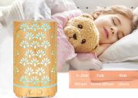 China 200ml Customized Essential Oil Air Diffuser Ultrasonic Aroma Humidifier With 7 Led Color for sale