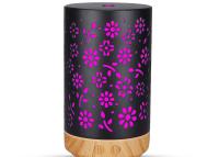 China 200ml Customized Essential Oil Air Diffuser Ultrasonic Aroma Humidifier With 7 Led Color for sale