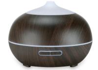 China Aromatherapy Humidifier Home Air Spray Mini Ultrasonic Multicolor wood Aromatherapy Lamp for sale