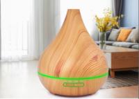 China Mini Garlic Air Humidifier Home Aromatherapy Pointy Mouth Wood Grain Aromatherapy Machine for sale