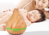 China Mini Garlic Air Humidifier Home Aromatherapy Pointy Mouth Wood Grain Aromatherapy Machine for sale