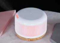 China Hollow Wood Aroma Diffuser 300ml Wood Grain Cool Mist Essential Oil Diffuser for sale
