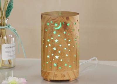 China 100ML Star Moon Essential Oil Wood Aroma Diffuser Cool Mist Humidifier Purifier for sale