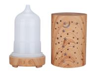 China 100ML Star Moon Essential Oil Wood Aroma Diffuser Cool Mist Humidifier Purifier for sale