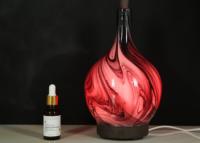 China 100ML Humidifier Home Aroma Diffuser 3D Glass  Aromatherapy Humidifier for sale