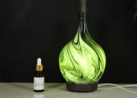 China 100ML Humidifier Home Aroma Diffuser 3D Glass  Aromatherapy Humidifier for sale