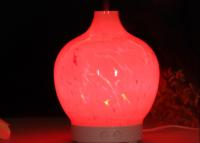 China 100ML Ultrasonic 3D Glass Diffuser Aroma Essential Oil Humidifier for sale