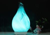 China 3D Watercolor Glass Cool Mist Humidifier Aromatherapy Diffusers With Color Light for sale