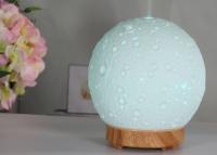 China Large Volume Ultrasonic Aromatherapy Machine Moon Shape Breathing Lamp Air Humidifier for sale