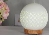 China Large Volume Ultrasonic Aromatherapy Machine Moon Shape Breathing Lamp Air Humidifier for sale