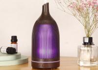 China 200ml Color Home Aroma Diffuser Wood Grain Cool Mist Humidifier For Essential Oils for sale