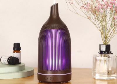 China 200ml Color Home Aroma Diffuser Wood Grain Cool Mist Humidifier For Essential Oils for sale