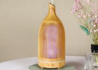 China 200ml Color Home Aroma Diffuser Wood Grain Cool Mist Humidifier For Essential Oils for sale
