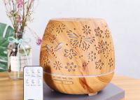 China 400ML Cool Mist Butterfly Flower Wood Grain Aroma Diffuser Spa Humidifier for sale