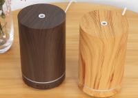 China 200ml Wood Grain Aroma Diffuser Essential Oil Humidifier With LED Lights for sale