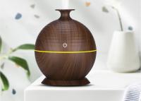 China 130ML Wood Grain Ultrasonic USB Air Humidifier Diffuser Aromatherapy With 7 Color Led Light for sale