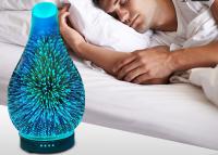 China 100ml Glass Aromatherapy Humidifier New Design Colourful Ultrasonic Air Diffuser for sale