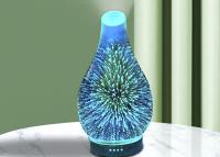 China 100ml Glass Aromatherapy Humidifier New Design Colourful Ultrasonic Air Diffuser for sale