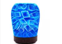 China 100ml 3D Glass Diffuser Essential Oil Diffuser Cool Mist Air Humidifier Aromatherapy Scent Diffuser for sale