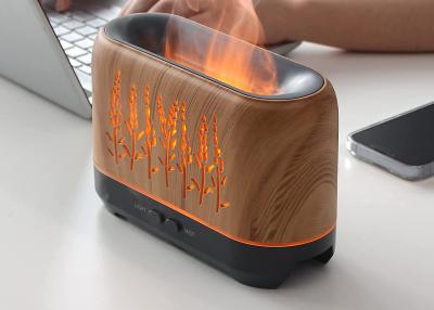 China 5V USB 200ML Essential Oil Diffuser Quiet Cool Mist Humidifiers with Flame Night Light for sale