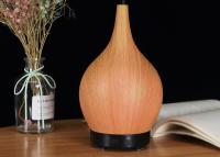 China 100ml Aromatherapy Essential Oil Cool Mist Ultrasonic Air Humidifier Oil Diffuser Wood Grain Diffuser for sale