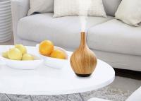 China 100ml Wood Grain Essential Oil Diffuser Ultrasonic Aromatherapy Diffusers Aroma Cool Mist Diffuser for sale
