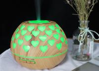 China 400ml Ultrasonic Hollowed Out Essential Oil Diffuser For Bedroom Office Desktop for sale