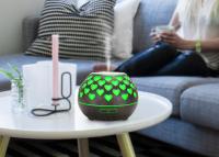 China 400ml Ultrasonic Hollowed Out Essential Oil Diffuser For Bedroom Office Desktop for sale