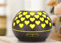 China 400ml Ultrasonic Hollowed Out Essential Oil Diffuser For Bedroom Office Desktop for sale