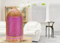 China 200ML Cool Mist Wood Diffuser Air Essential Oil Diffusor Aroma Ultrasonic Humidifier for sale