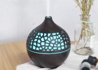 China 180ml Ultrasonic Xiomi Wood Grain Air Aroma Diffuser USB LED Lamp Mist Maker Home for sale