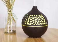 China 180ml Ultrasonic Xiomi Wood Grain Air Aroma Diffuser USB LED Lamp Mist Maker Home for sale